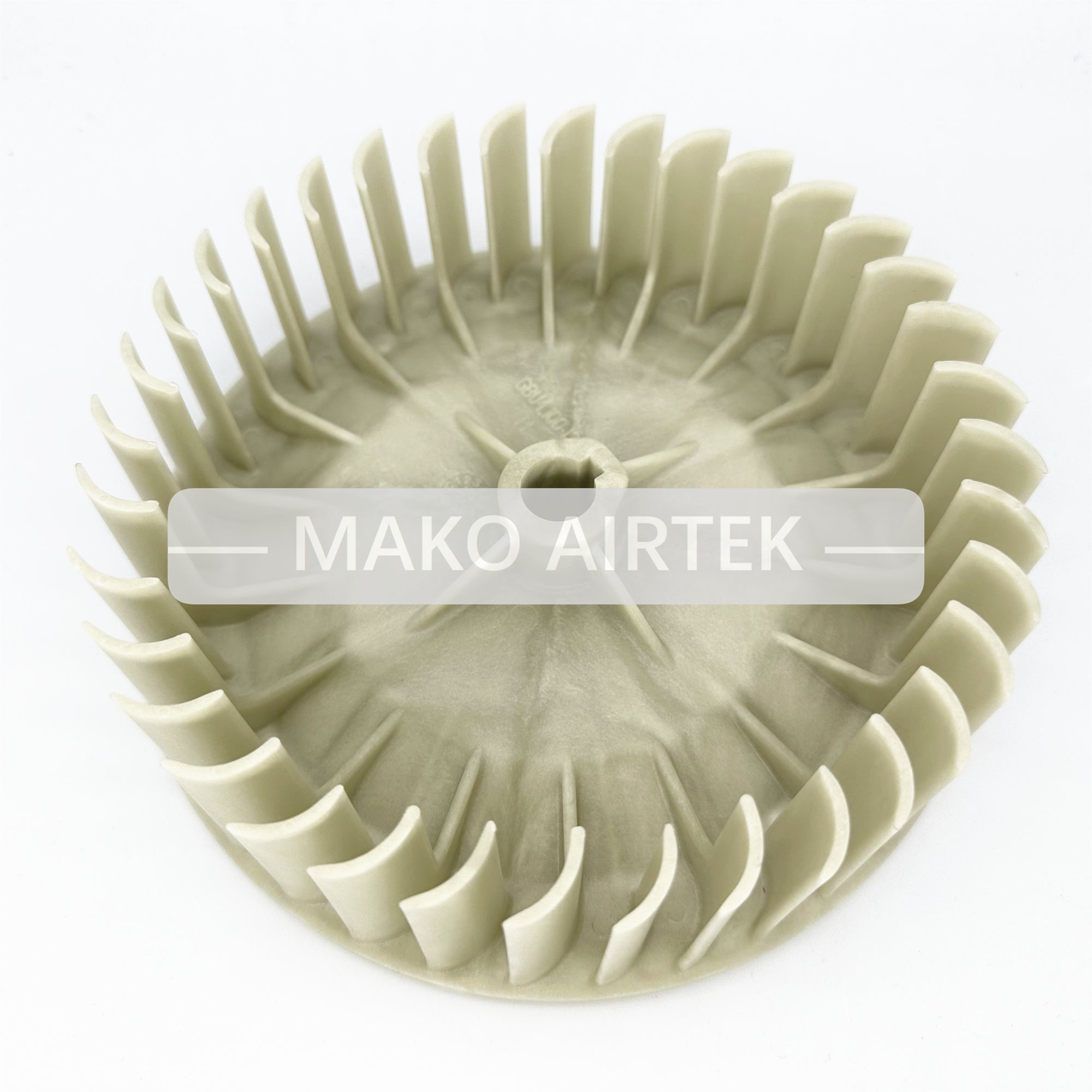 Cooling Fan Fits BECKER Vacuum Pump VT4.40 O.D.:185mm Height: 55mm I.D ...