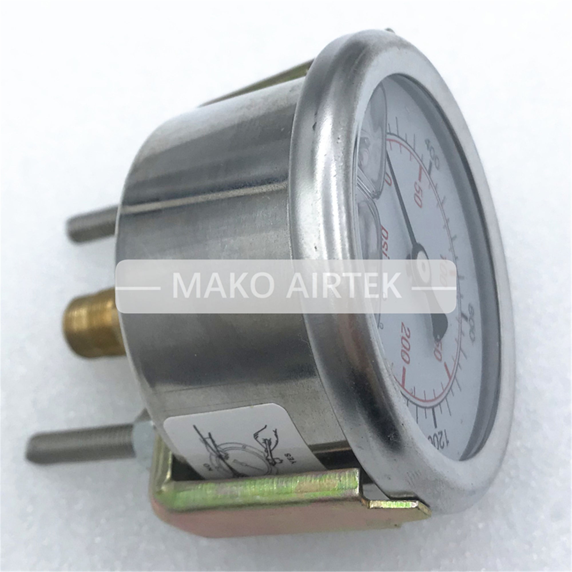 Secondary Pressure Gauge Fits Ingersoll Rand 21982350 – MAKO PARTS