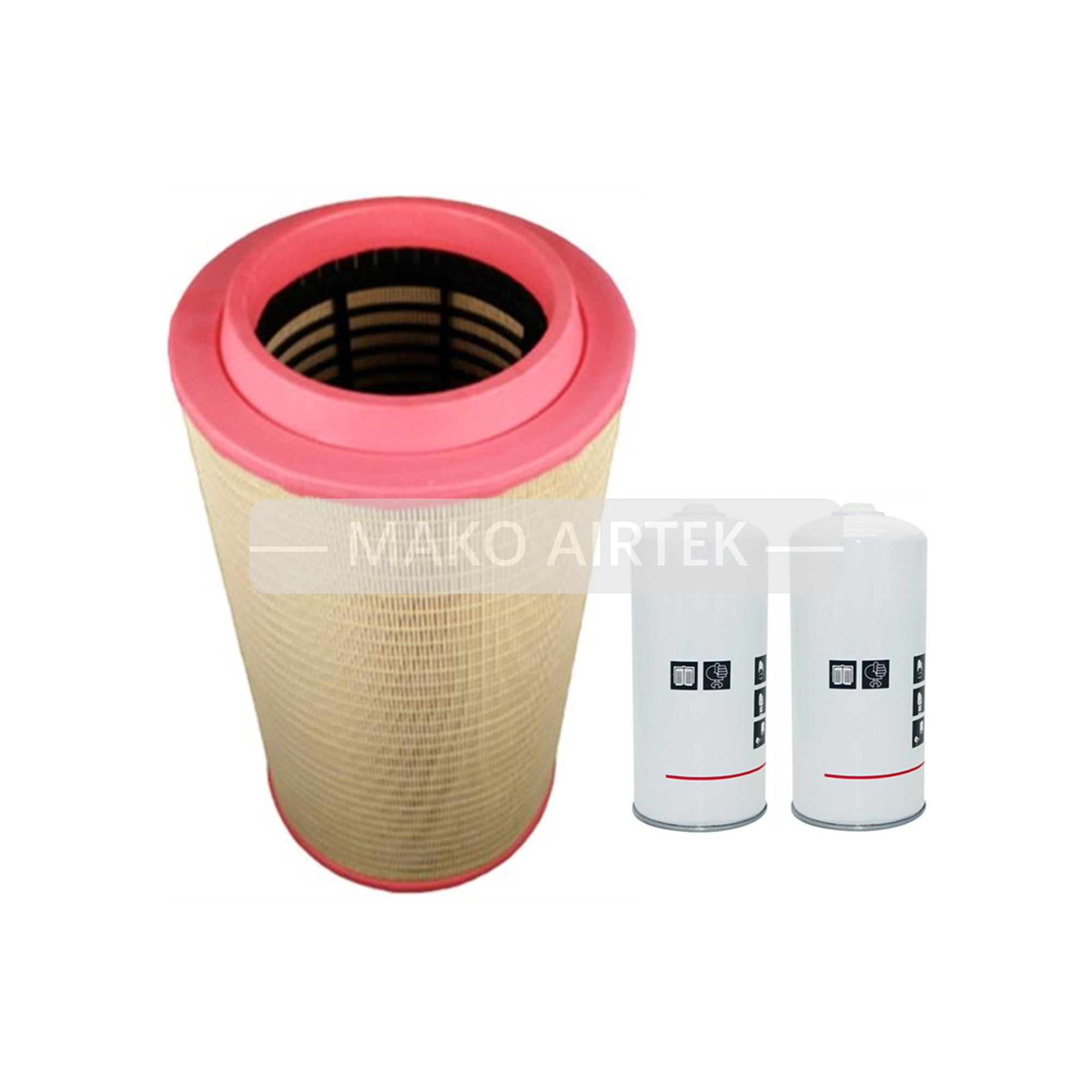 Filter Kit Fits Atlas Copco Air Compressor 3001500621 – MAKO AIRTEK