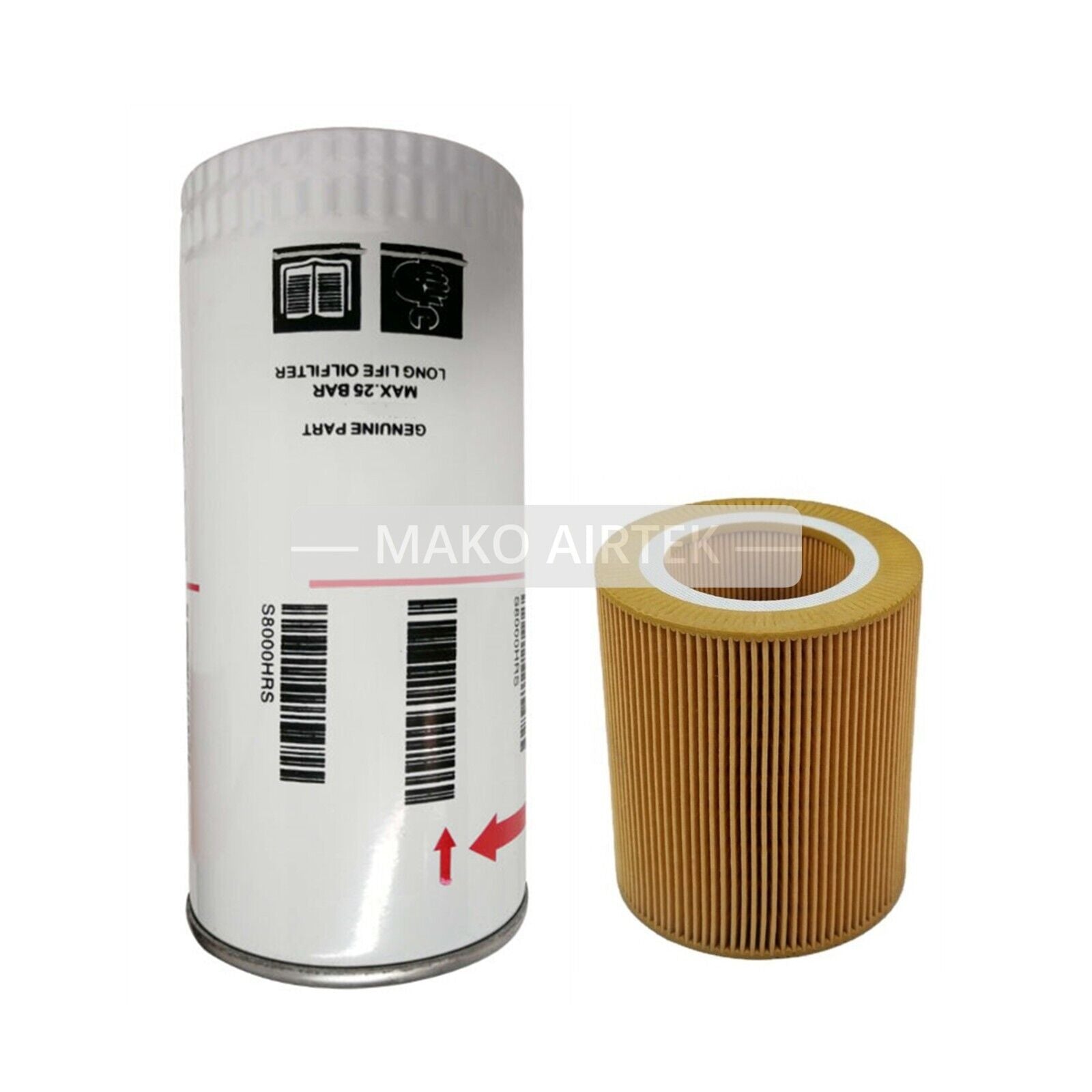 2901199400 Filter Kit Fits Atlas Copco Air Compressor – MAKO PARTS