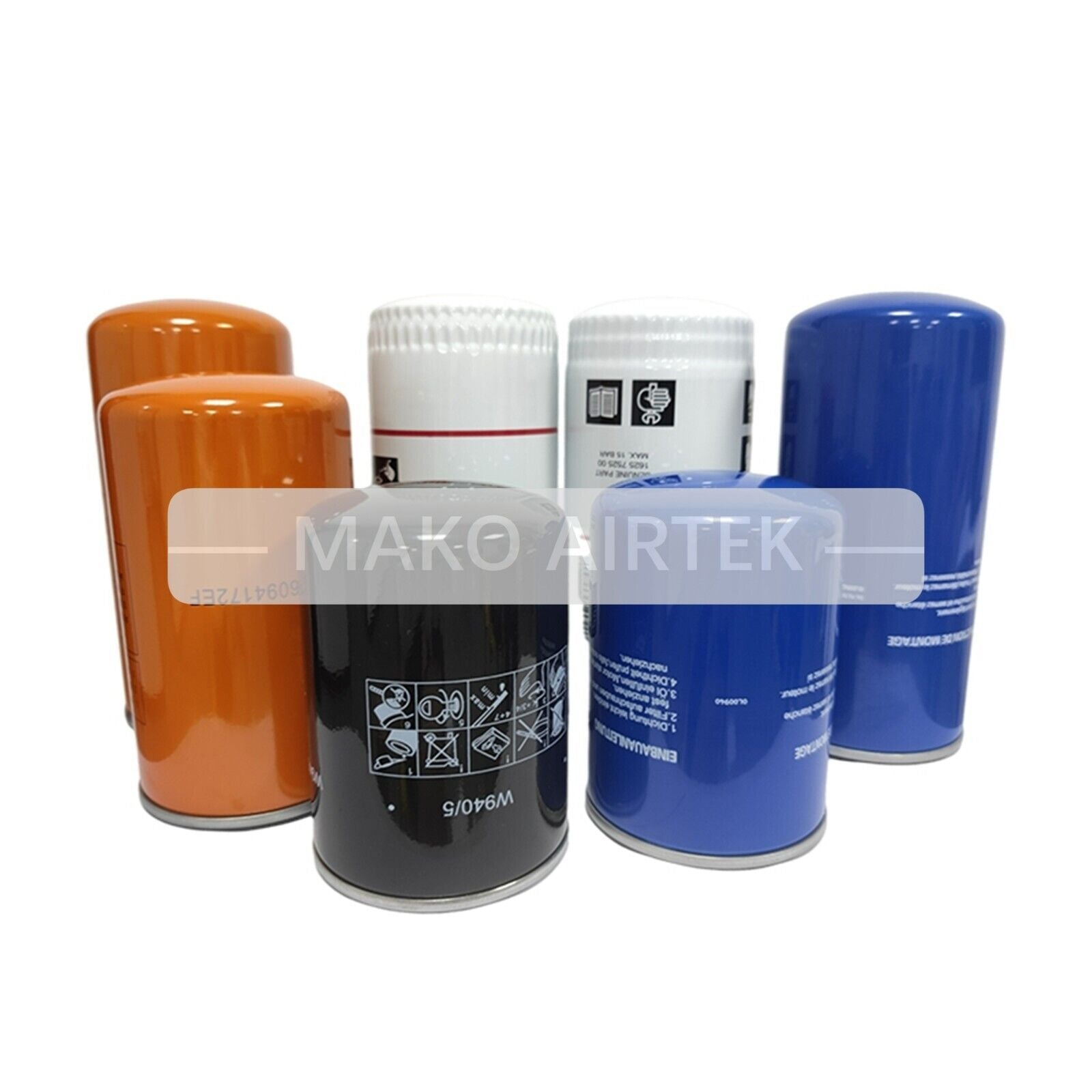 Oil Filter Cartridge Fits Airman Air Compressor 37438-05501 – MAKO PARTS