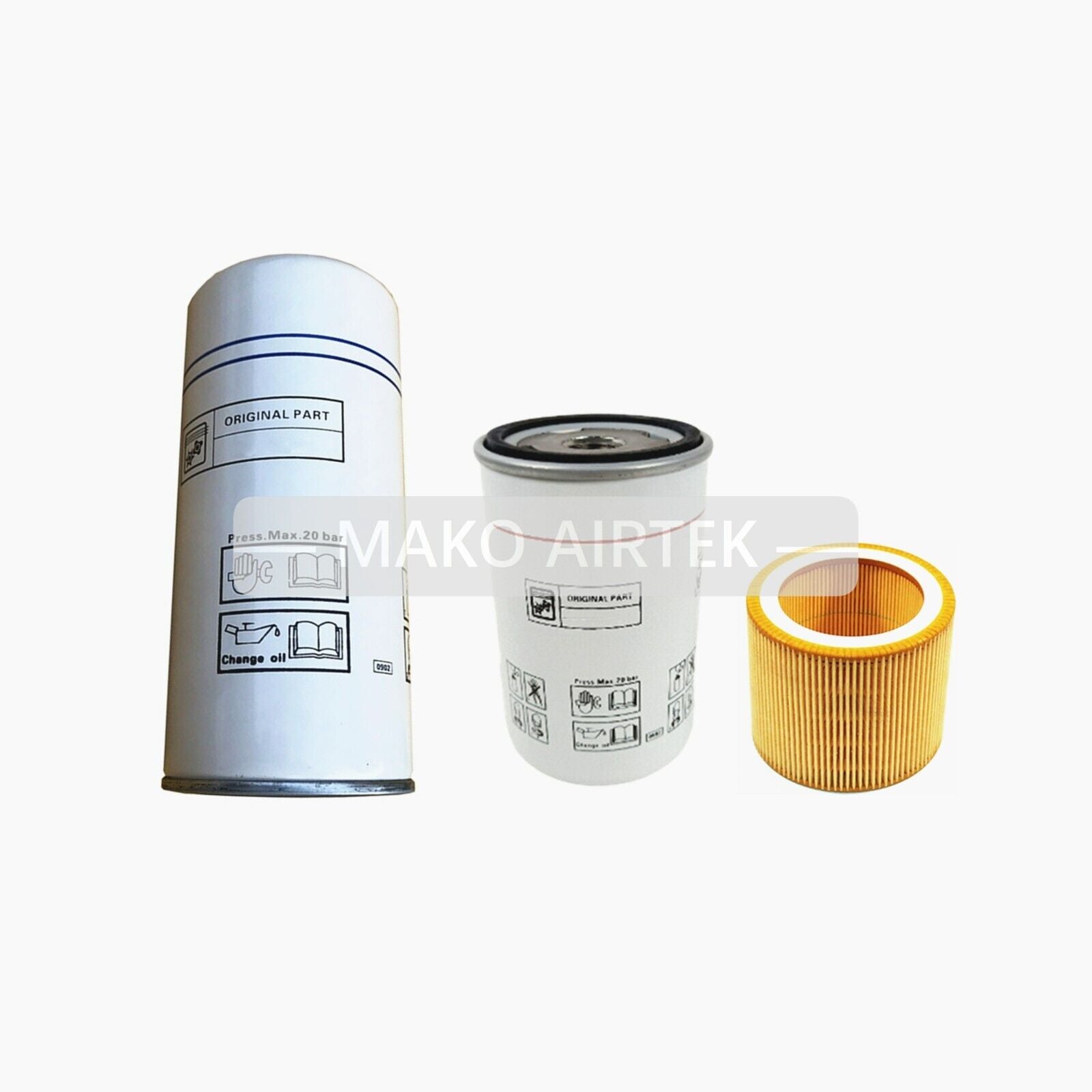 2901200650 Filter Kit Fits Atlas Copco Air Compressor – MAKO AIRTEK